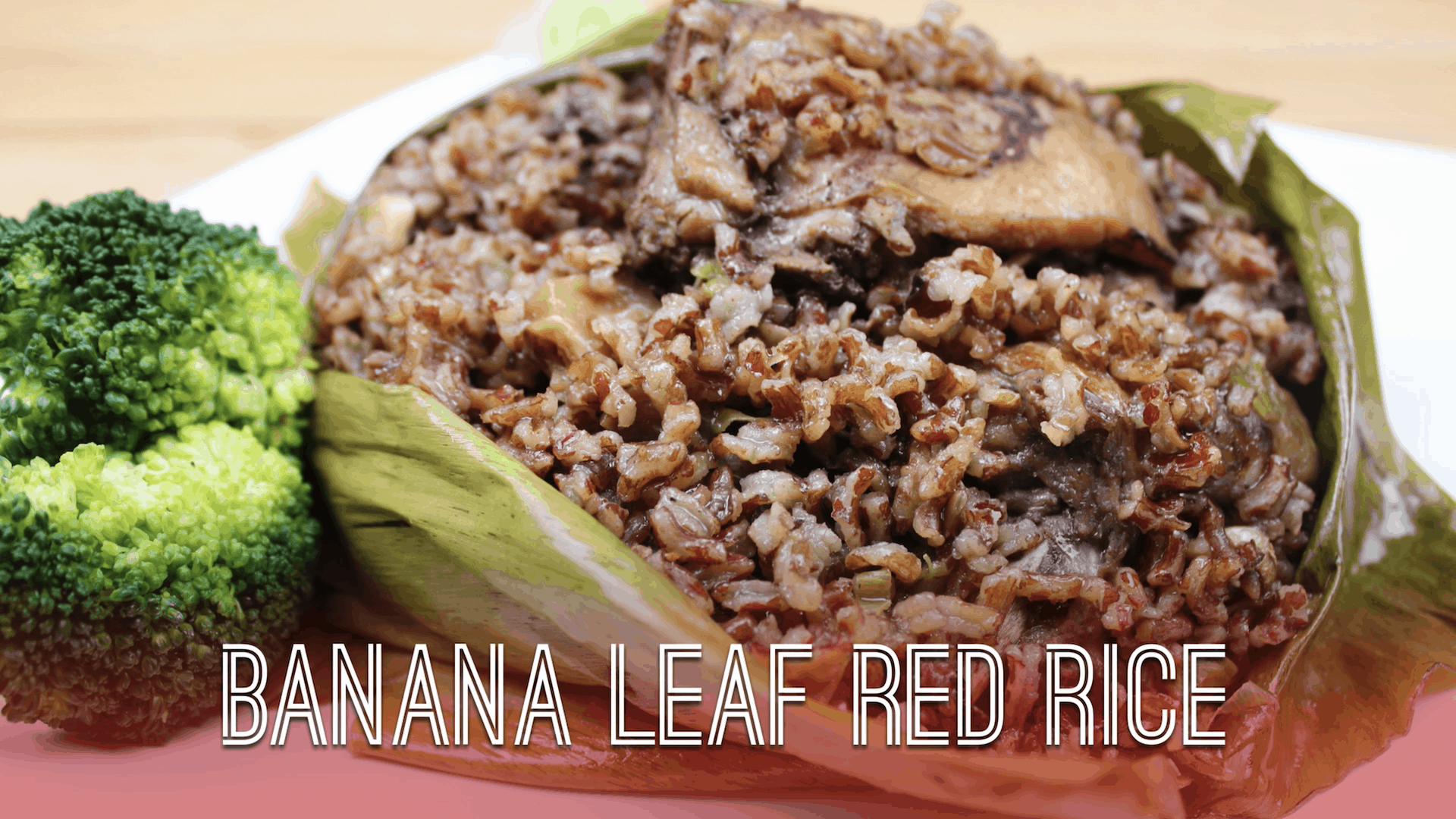 Banana Leaf Red Rice - Primera Rice